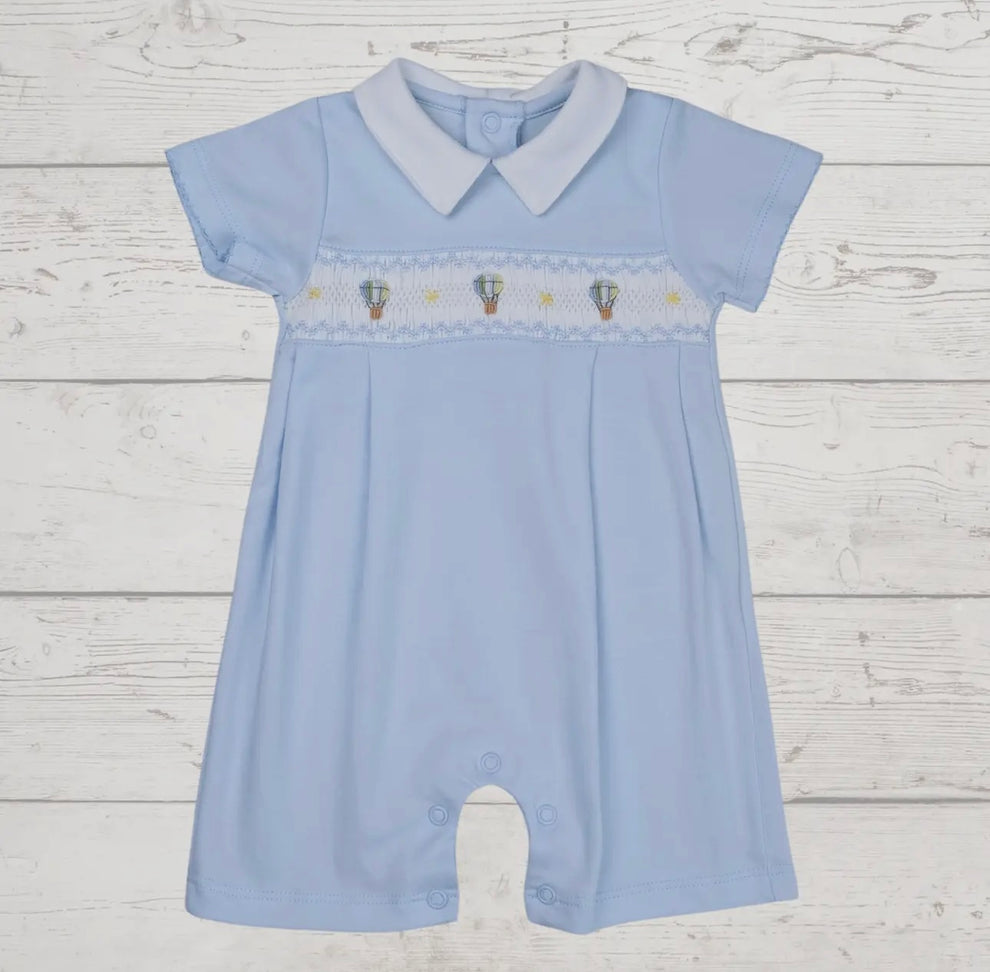 Hot Air Balloon Romper – Delightful Darling Children’s Boutique